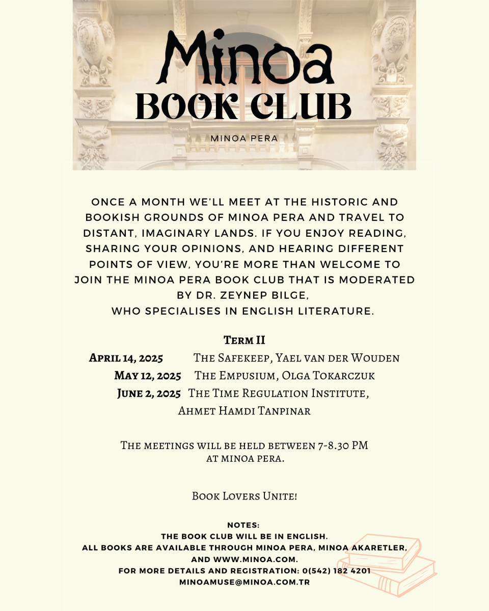 BOOK CLUB- Term II – Minoa Books