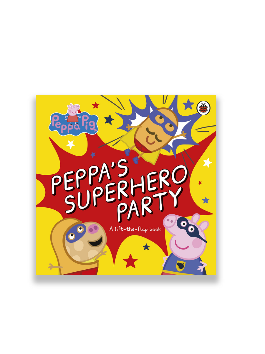Peppa Pig: Peppa’s Superhero Party: A lift-the-flap book – Minoa Books
