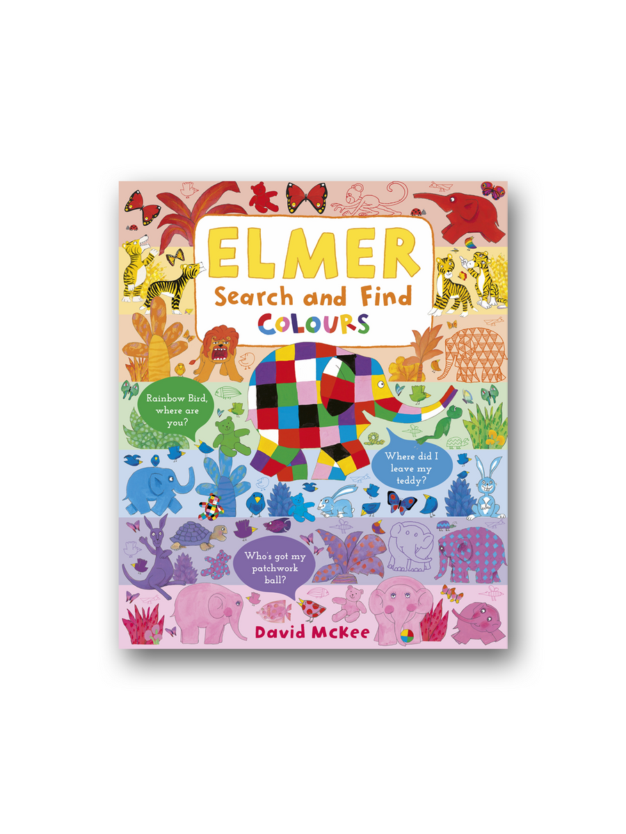 Elmer Search and Find Colours – Minoa Books